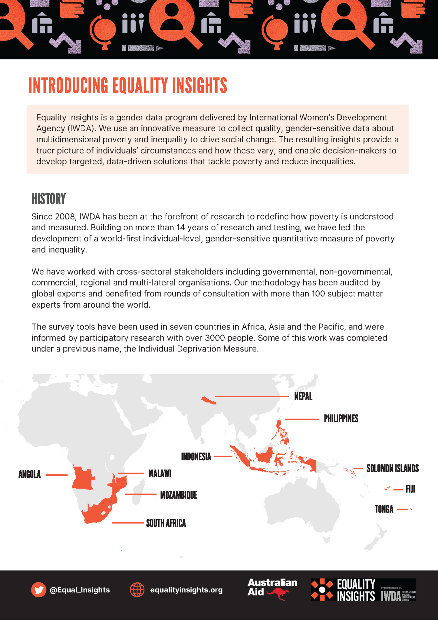 Equality Insights Infographic Equality Insights Infographic